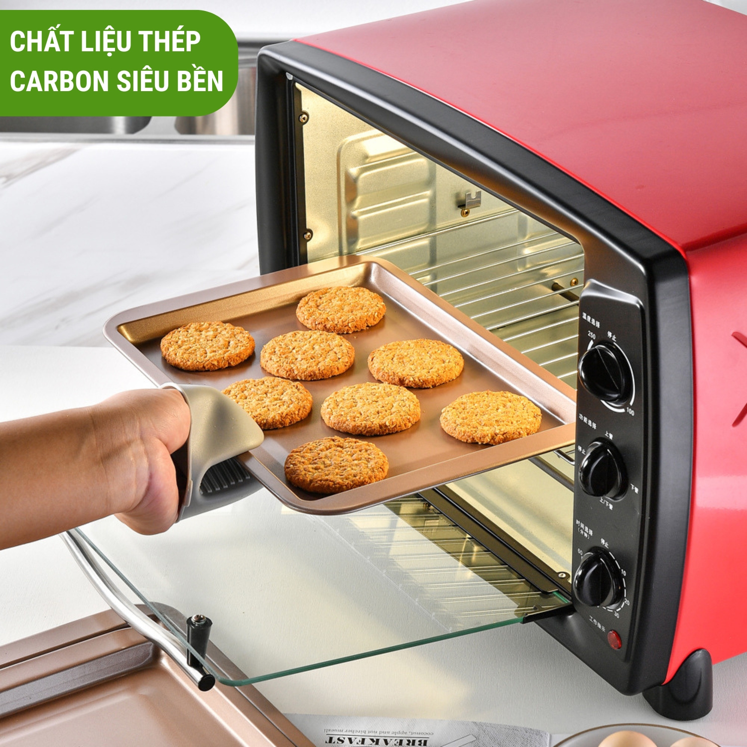 EOTÍA Multifunctional Baking Tray, Food Baking Tray Mold Made of High ...