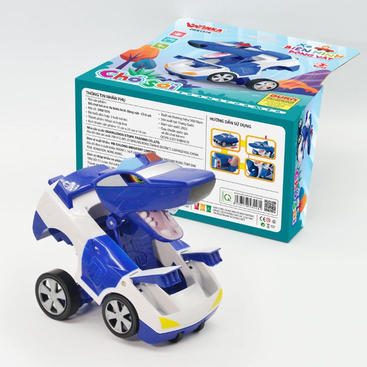 Animal Transformer Car Toy - Wolf - ML179 | Shopee Philippines