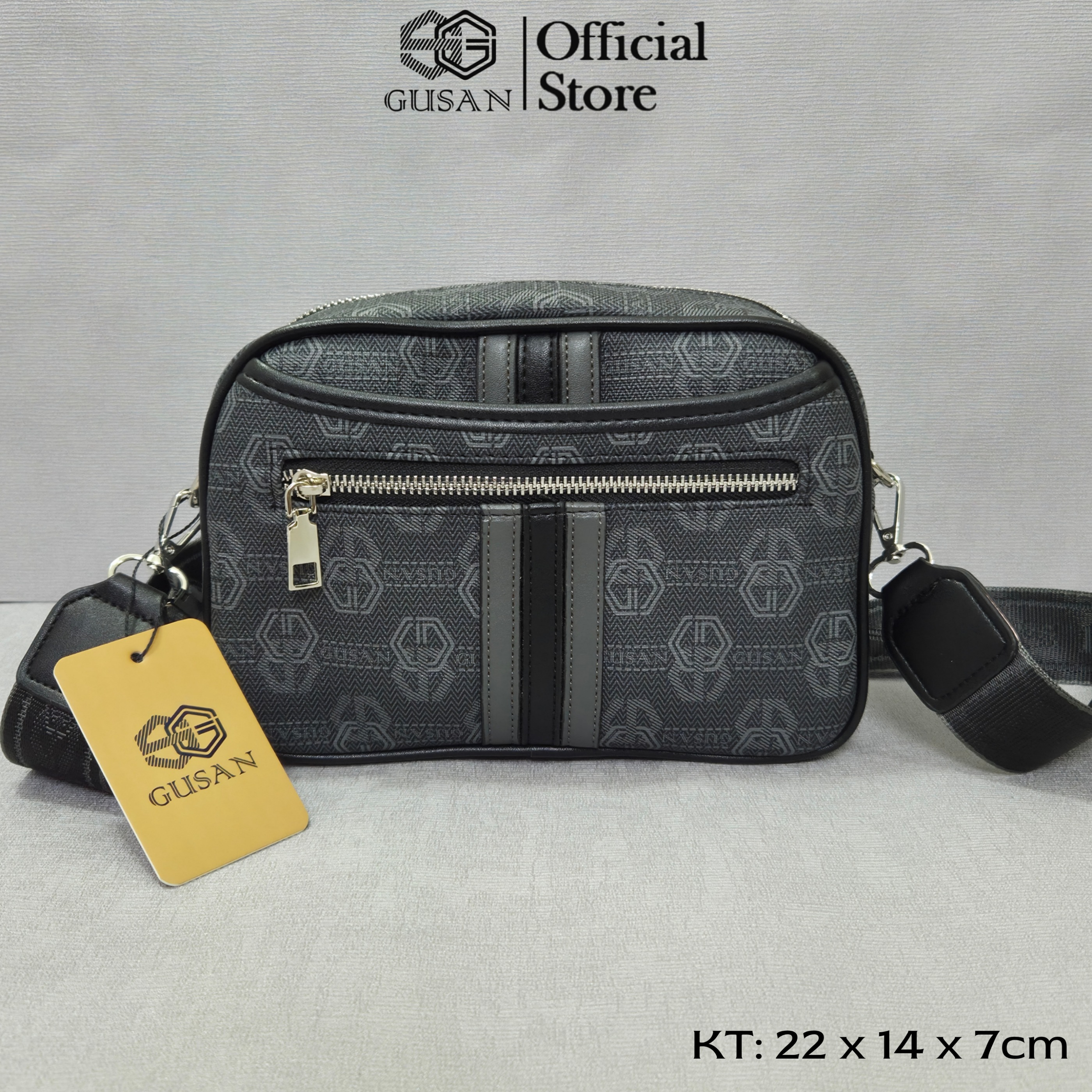 GUSAN crossbody bag, QC product, code GS636X, shoulder strap with ...
