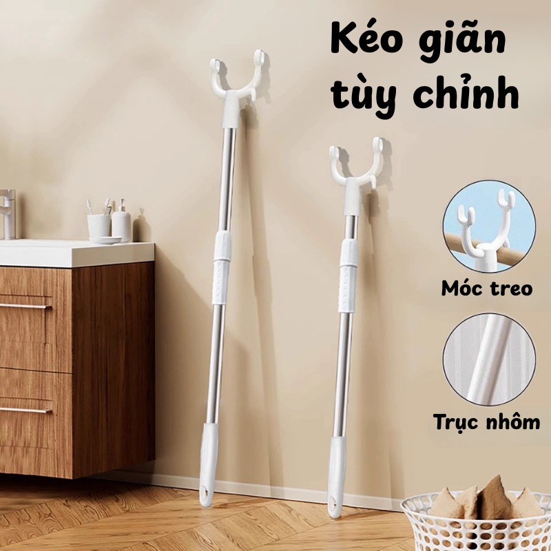 Customizable Smart Stretching Clothes Drying Pole 1M2 Long, Lightweight ...