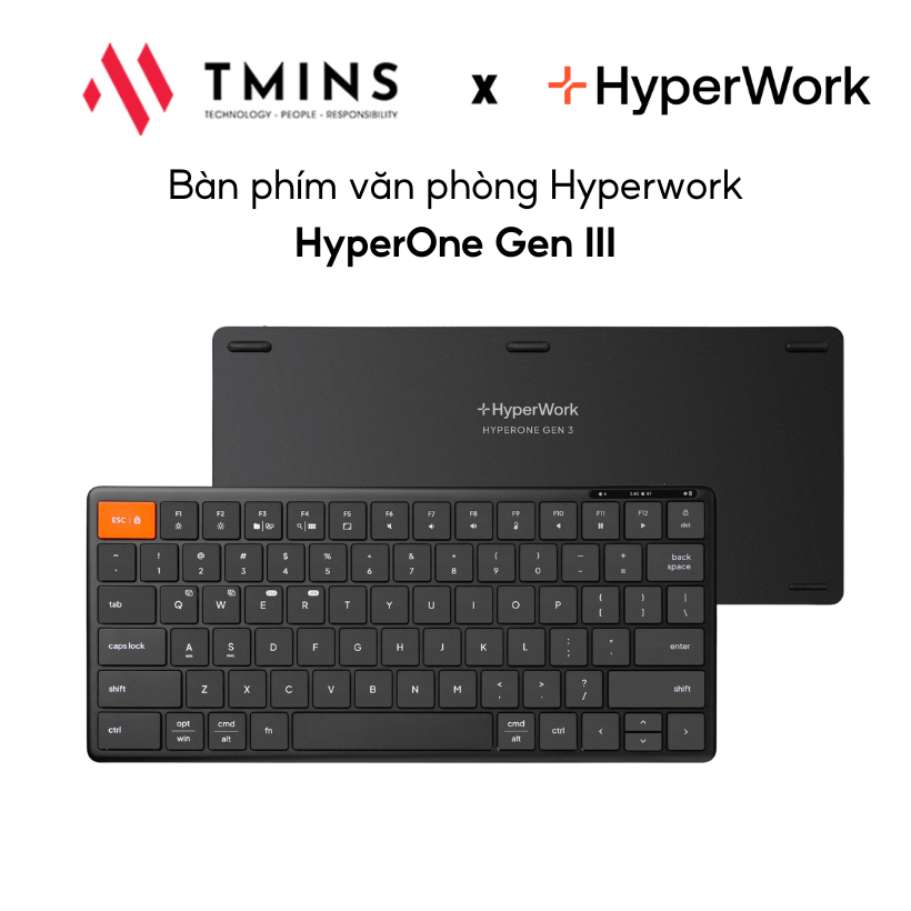 HyperWork HyperOne Gen III Wireless Keyboard | Shopee Philippines