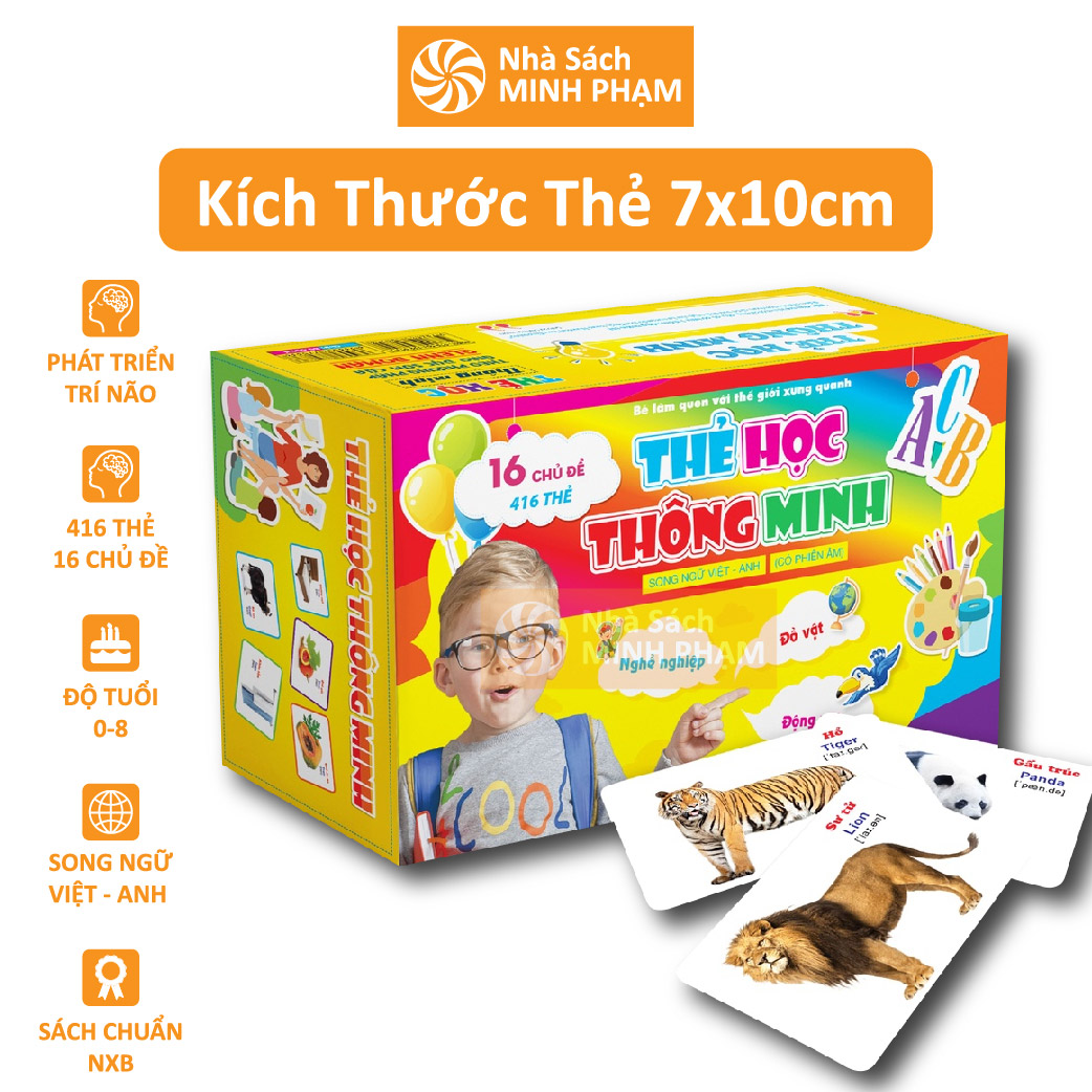 Flashcard Book - Smart Learning Card Set (416 English Flashcards 16 ...