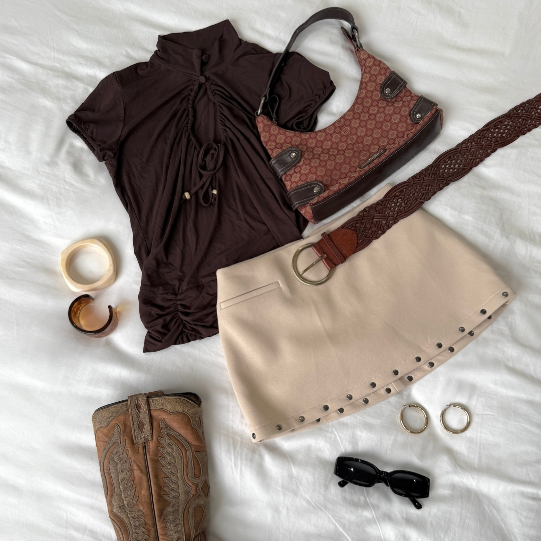 MIA RITTA women's short SKIRT, a-line mini SKIRT above the knee ...