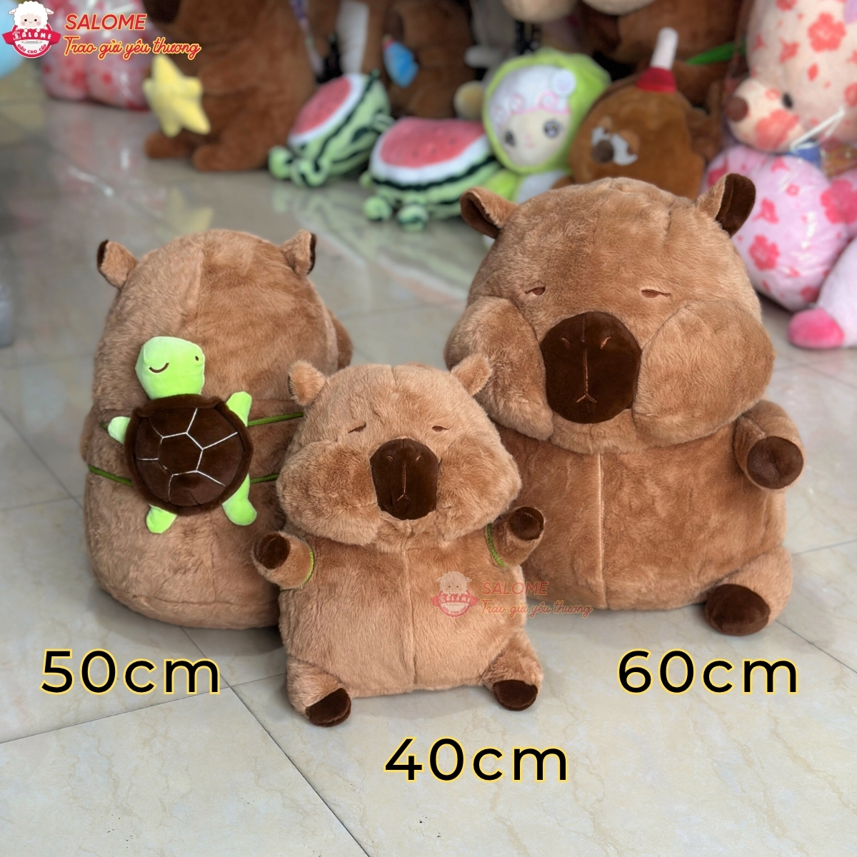 Capybara Teddy Bear Wearing bag Giant Turtle Guinea Pig Cheeks Cute ...