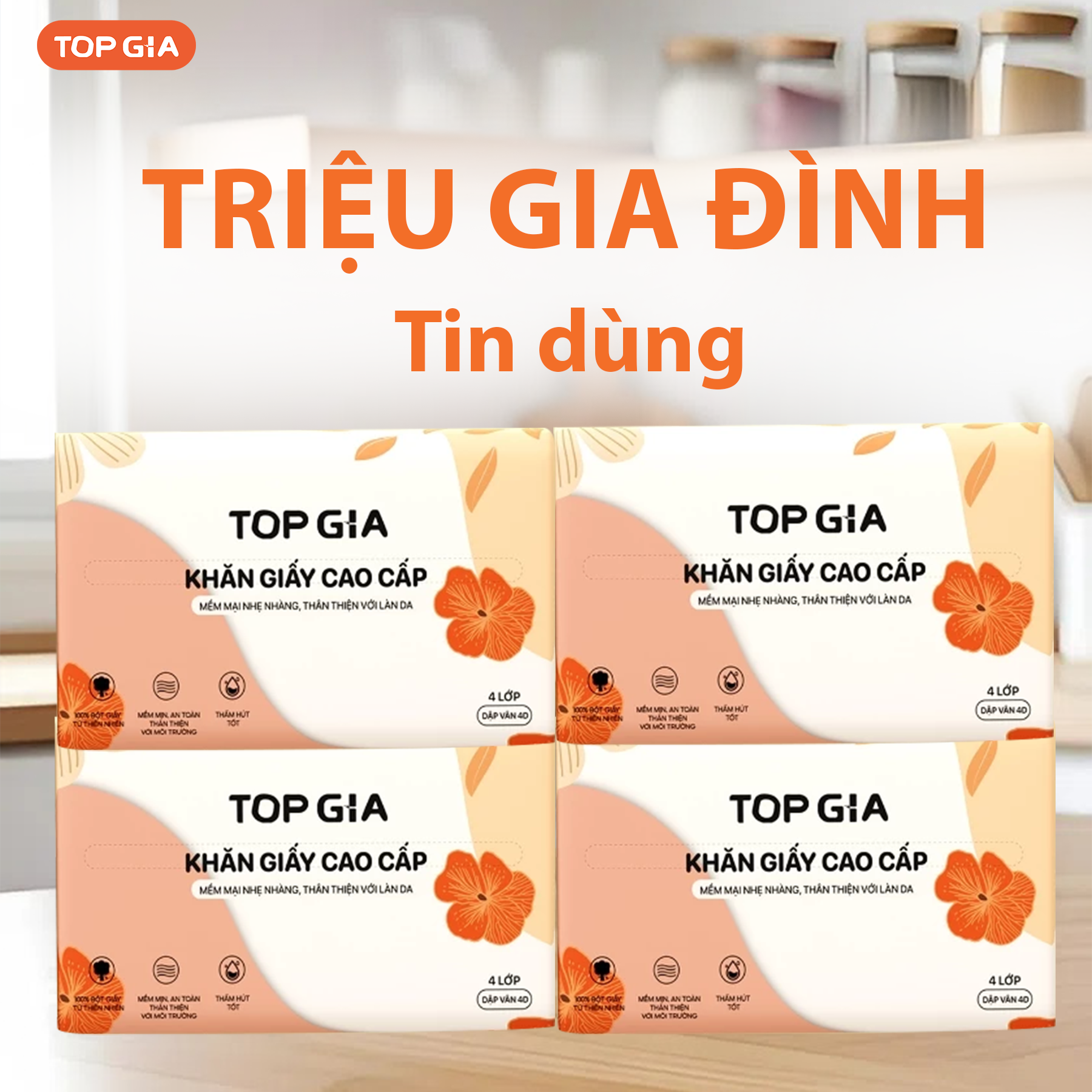 TopGia Sac Ha tissue paper, box of 36 packs, retractable tissue paper ...