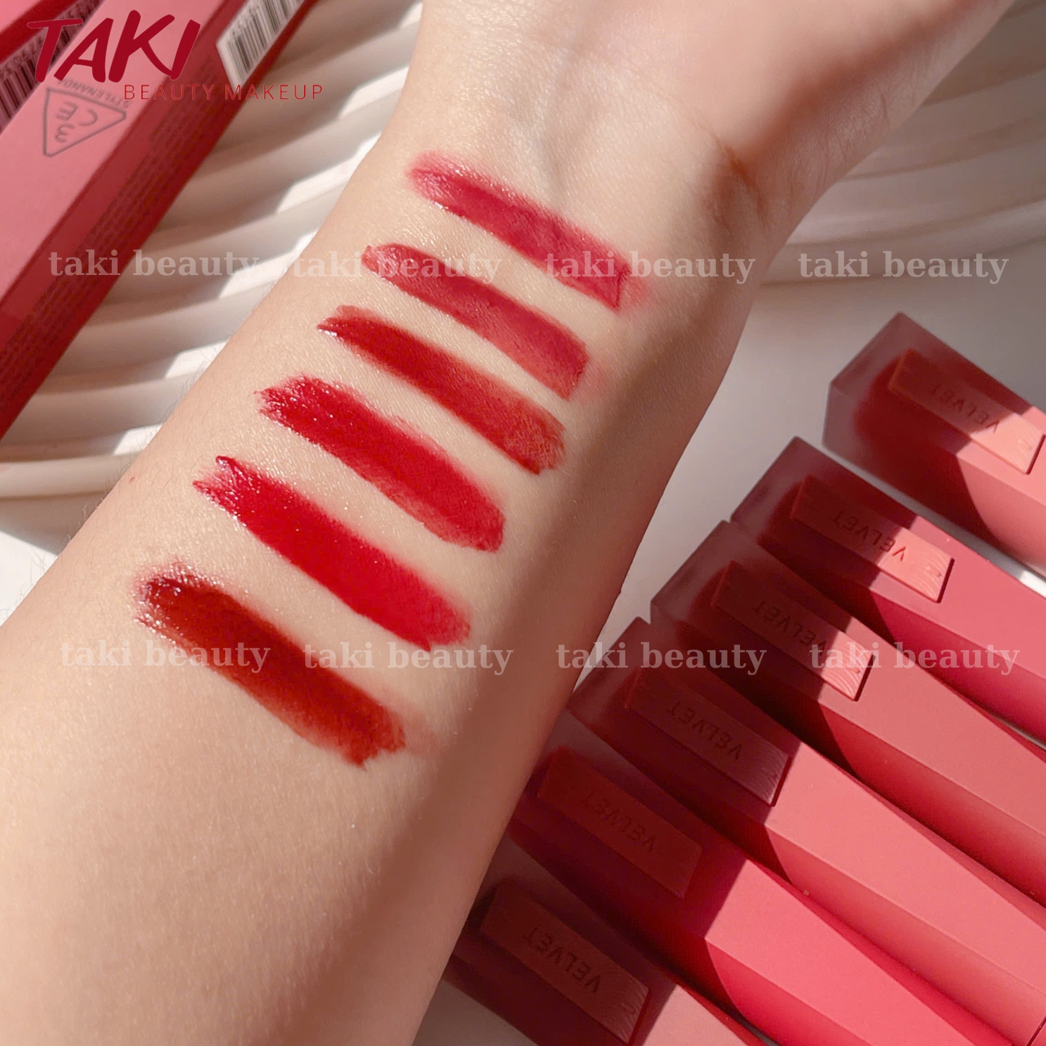 [NEW] 3ce Velvet Lip Tint Plush Lipstick in All Colors | Shopee Philippines