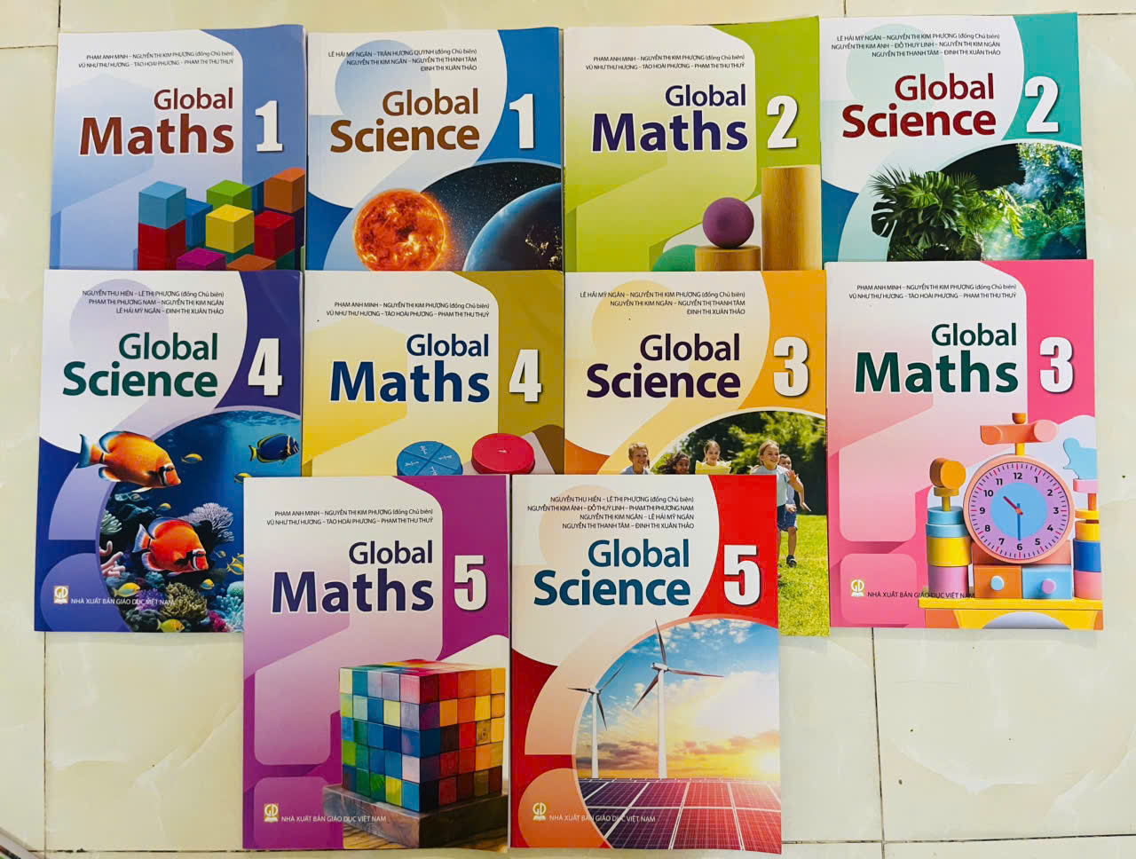 Book - English Global Maths, Science Grade 3 (According to the 2018 ...