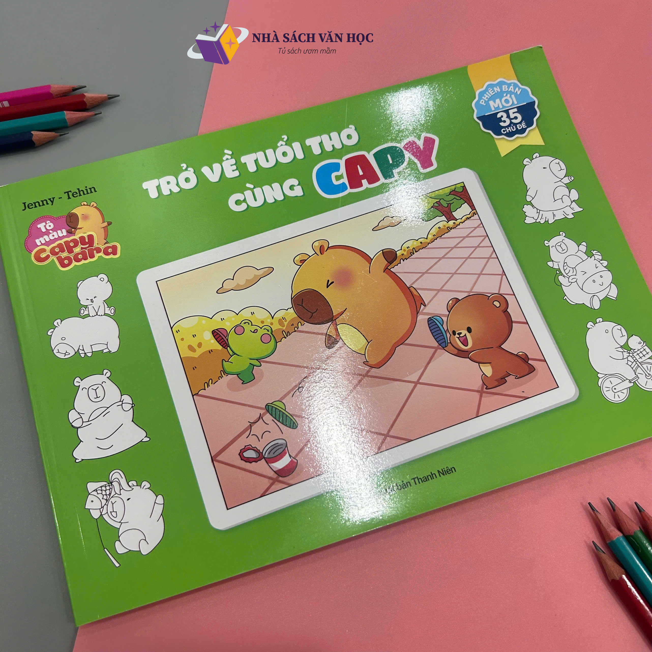 Book - Children's Coloring Back to Childhood with CAPY - New Version ...