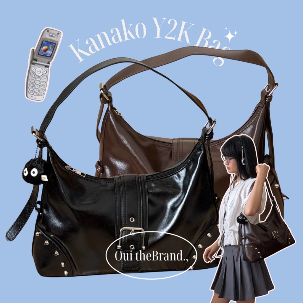 [ Gift Susuwatari ] Kanako Y2K Bag - KANAKO Personalized Y2K Style Bag ...