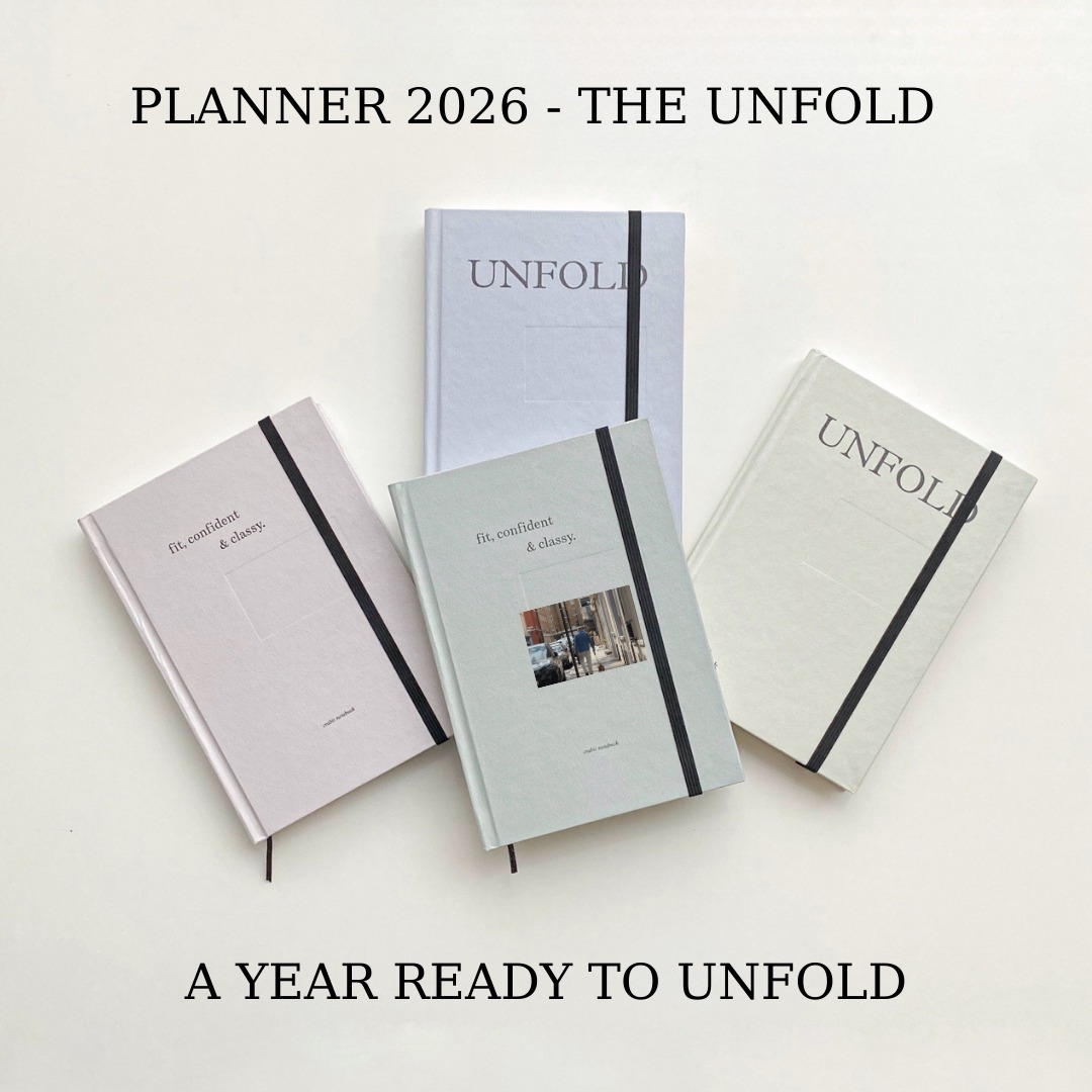 Planner calendar book 2026 size A5 creative notepad Crabit The Unfold ...