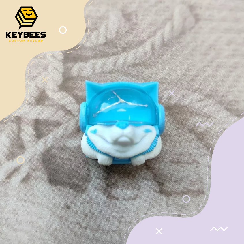 Artisan Keycap - handmade resin Mechanical Keyboard Button Sirius ...