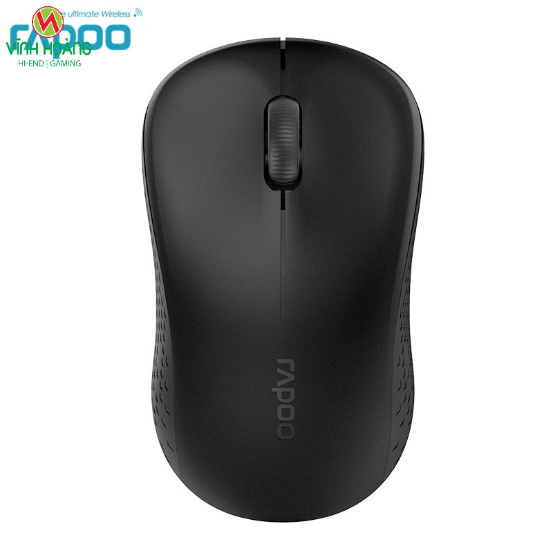 Rapoo M22 Silent Wireless Mouse in Black | Shopee Philippines