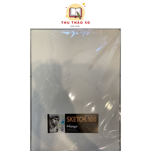 A3 Sketch.100 Mango drawing paper made in Germany: 1 stack of 10 sheets ...