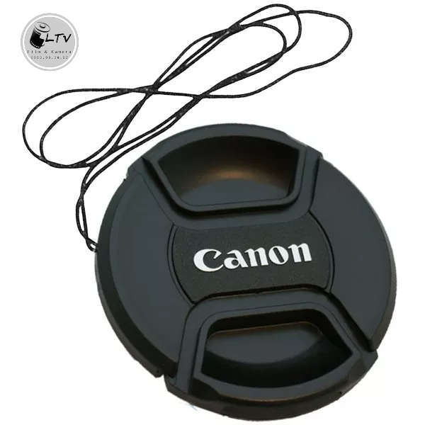 Lens caps of all sizes - Canon logo pressed in the middle - Sizes 52 ...