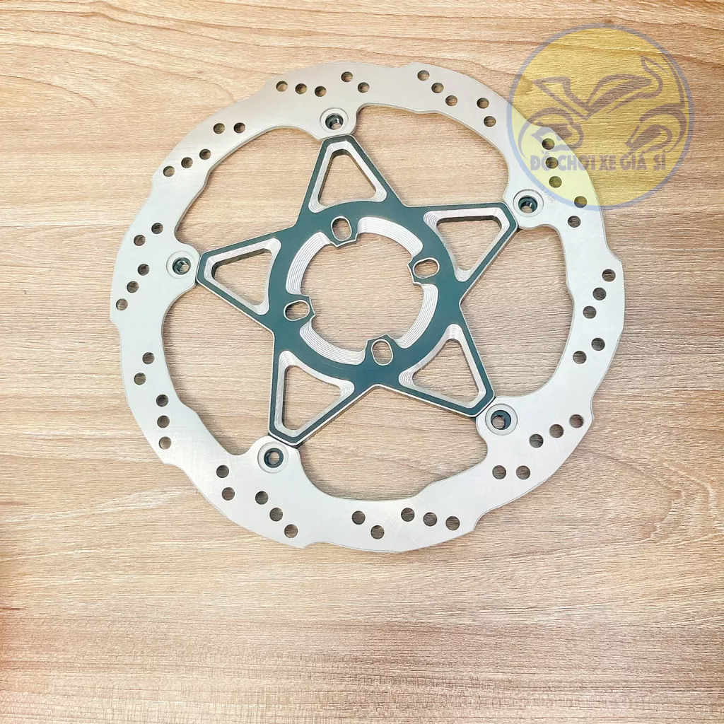 Brake Disc + Disc rim for Raider/Satria to 4 common 2-line holes ...