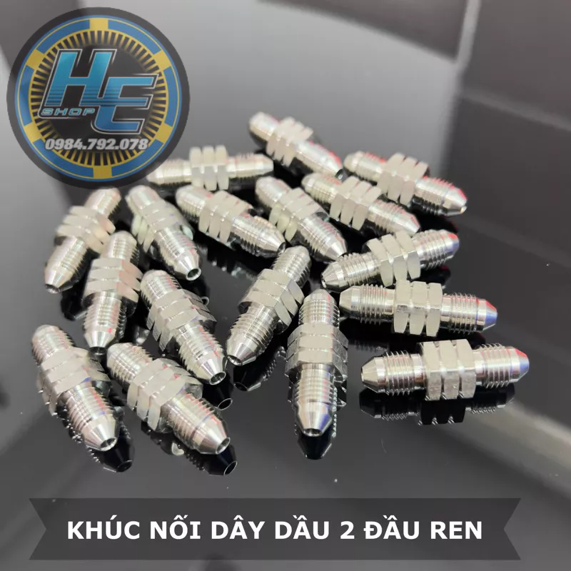 304 CNC Stainless Steel Threaded Oil Line Connector | Shopee Philippines