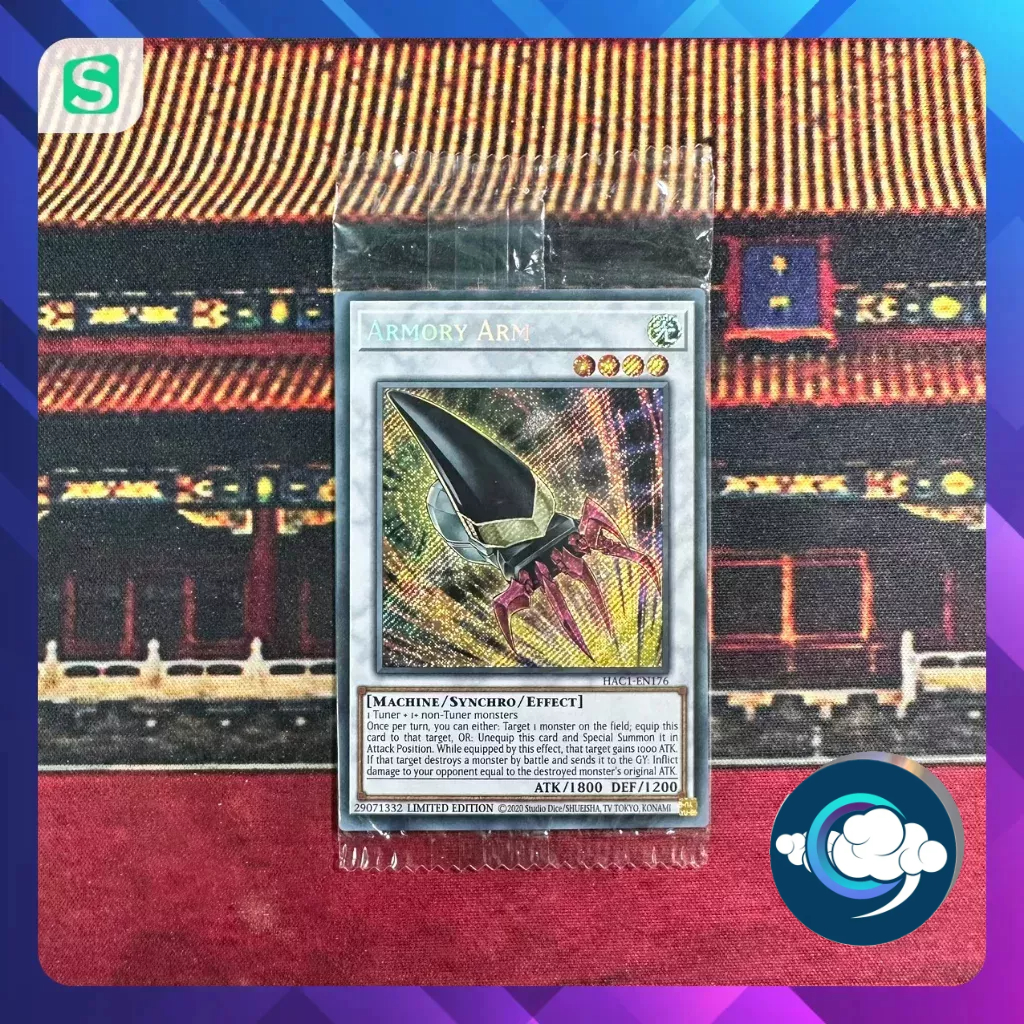 YugiOh! Card (UK) - HAC1-EN176; Armory Arm | Shopee Philippines