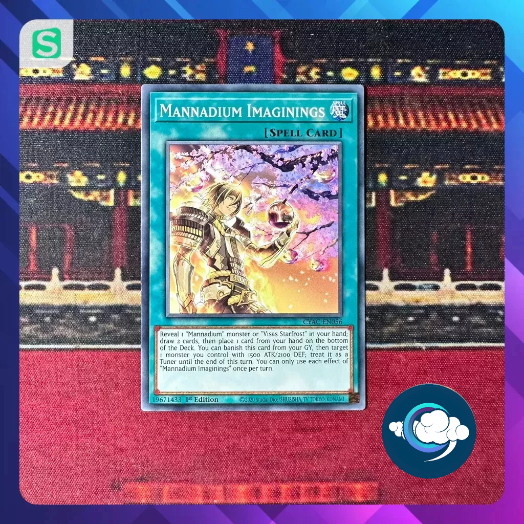 Yugioh! Card (UK) - Cyac-en056; Mannadium Imaginings; Common | Shopee ...