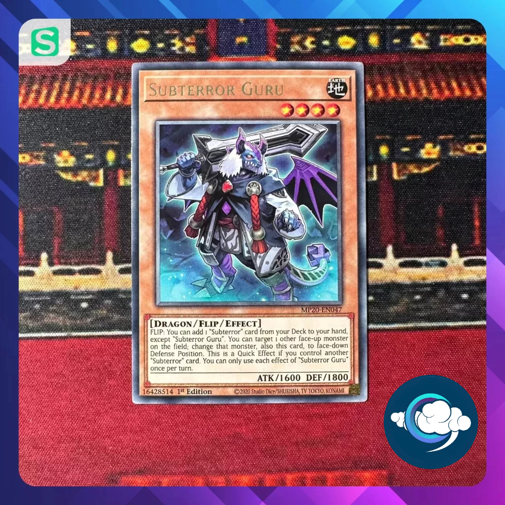 Yugioh Card! (UK) Mp20-en047; Subterror Guru; Rare | Shopee Philippines