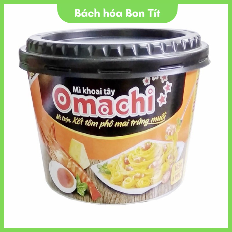 Omachi Instant Noodles With Salted Egg And Shrimp Sauce 105g New date ...