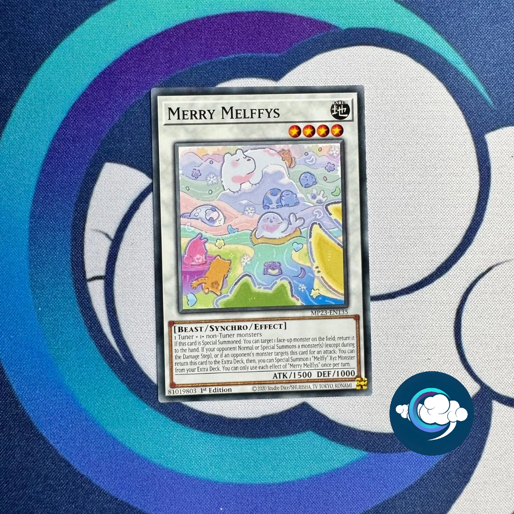 YugiOh Card! MP23-EN135; Merry Melffys; Common (UK) | Shopee Philippines