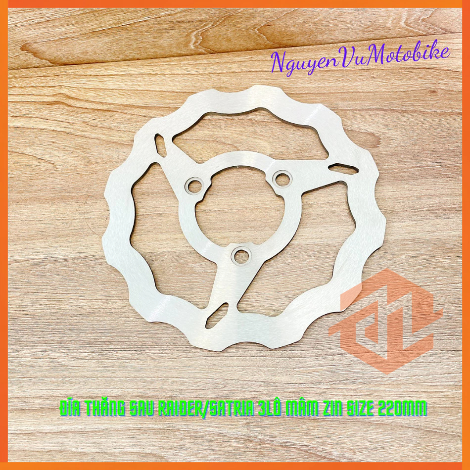 Raider/satria Rear Brake Disc with 3-hole Zinc Wheel >>> Milling Model ...