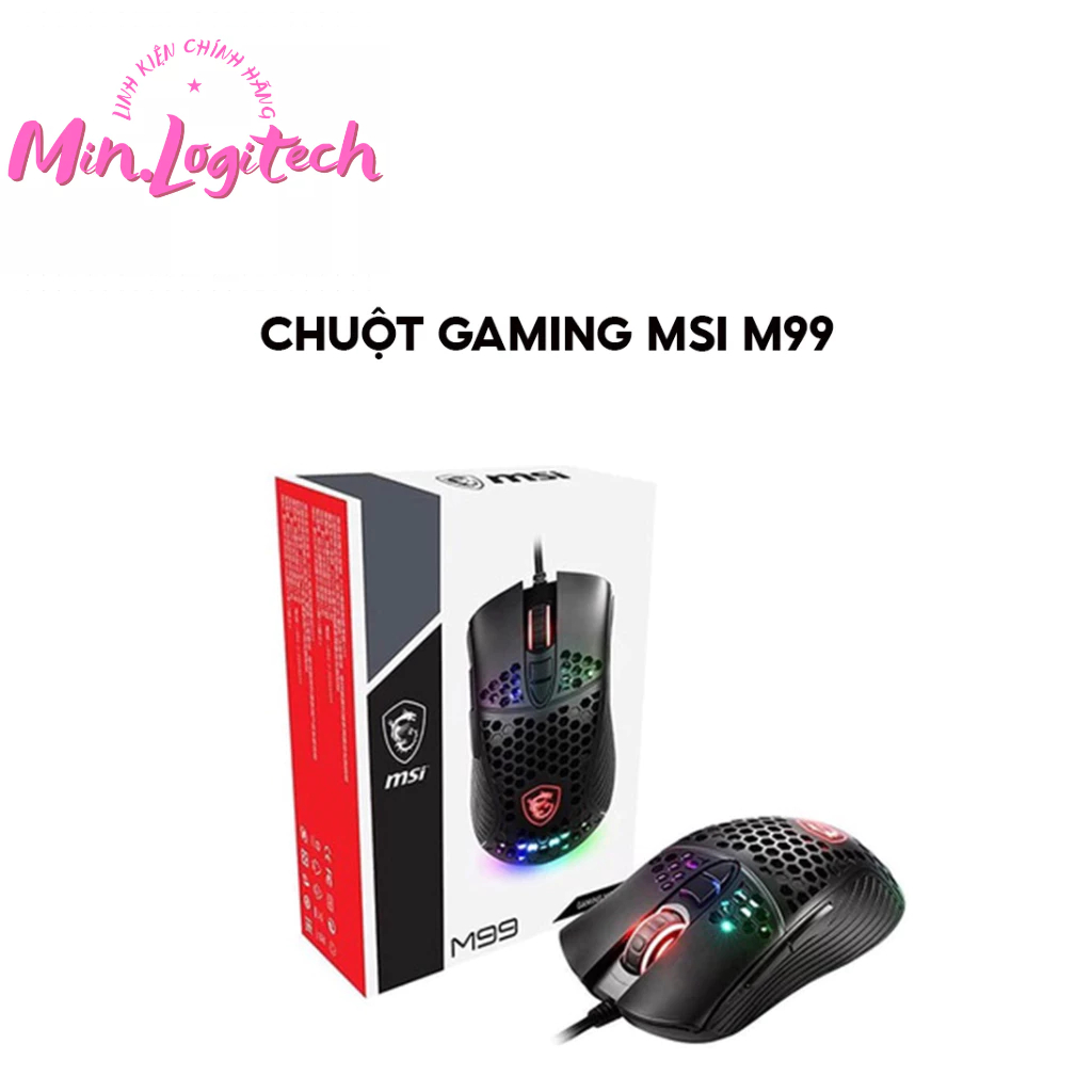 Msi M99 PRO Gaming Mouse - wired - Genuine Product | Shopee Philippines