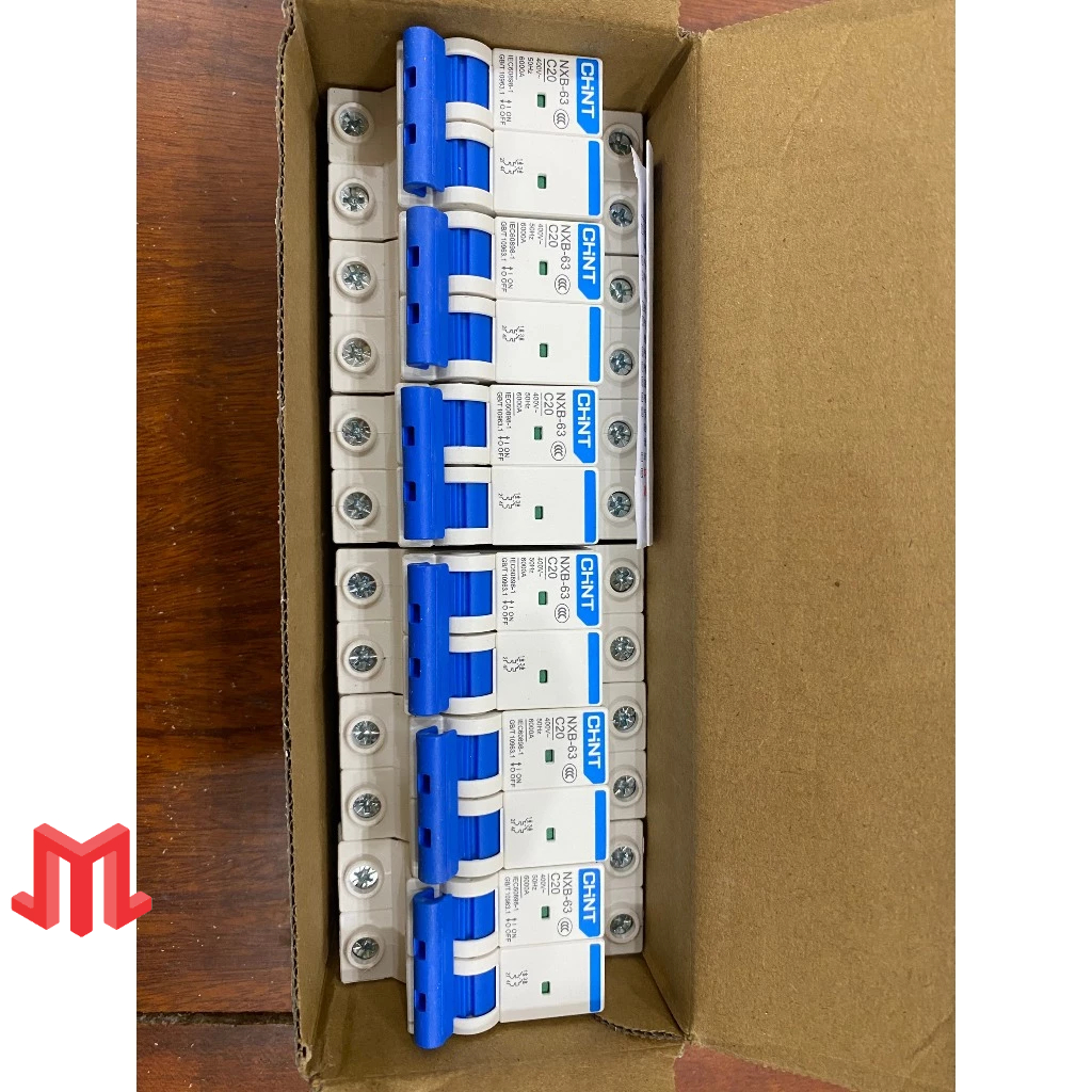 Aptomat MCB 2 Phase CHINT NXB-63 6A, 10A, 16A, 25A, 32A, 40A, 50A, 63A Cut Current 6kA | Shopee ...