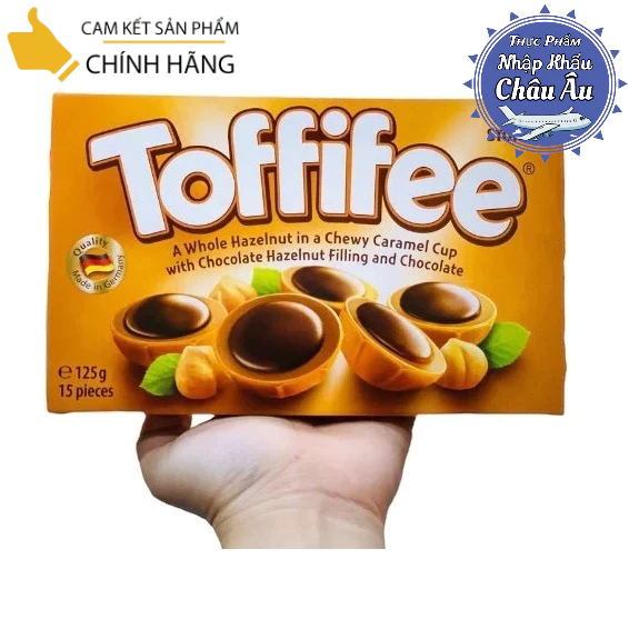 Toffifee Chestnut Soft Caramen Candy 125g Toffifee Caramel 125gr Soft
