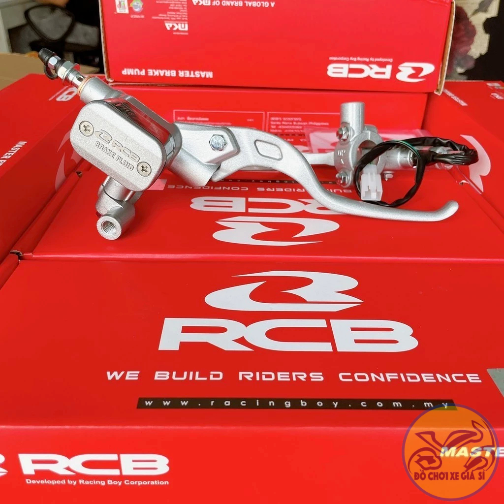 Hand Brake RCB Square Bottle 14mm Xi Silver | Shopee Philippines