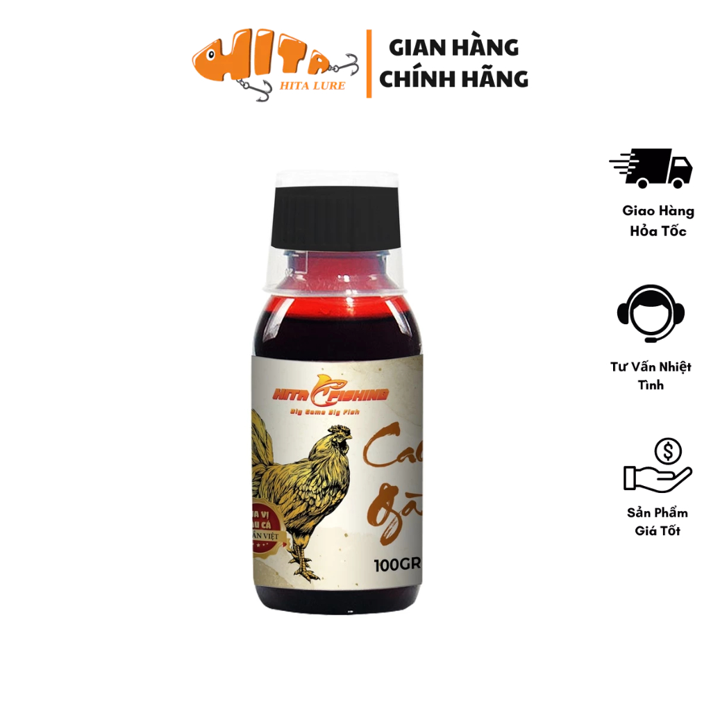 Essence of Cao Ga (Chicken Liver) used to fishing for carp, perch ...