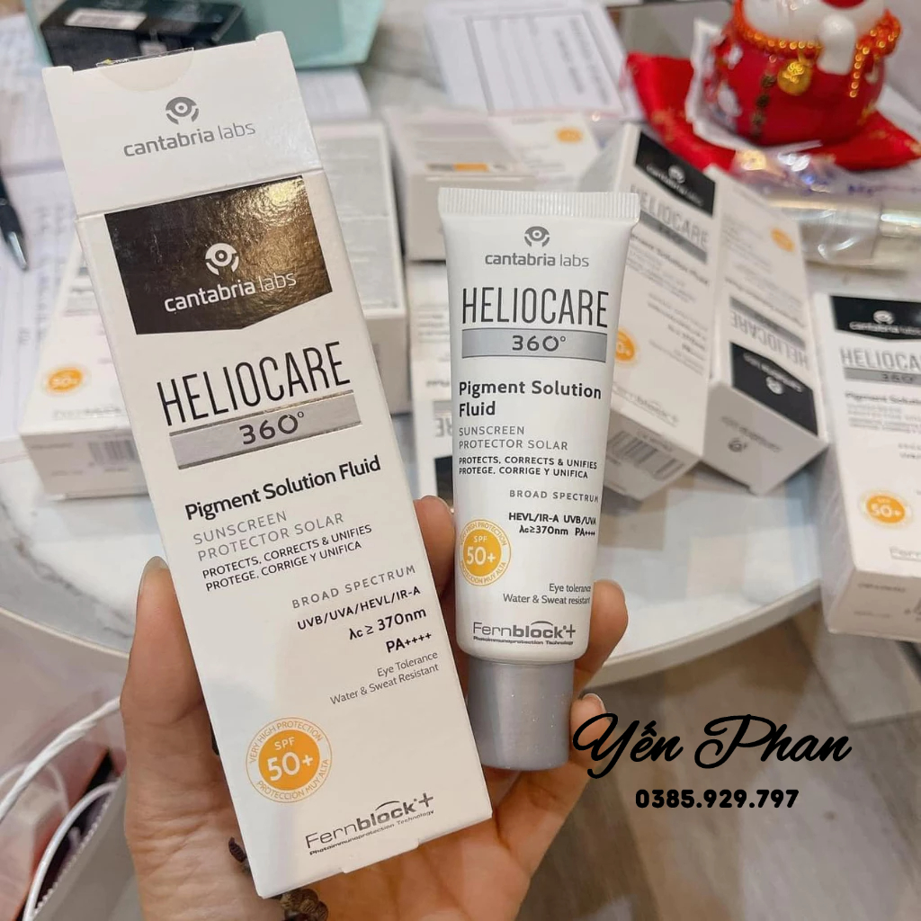 Heliocare 360 Pigment Solution Fluid Sunscreen - HELIO Alkaline HELIO ...