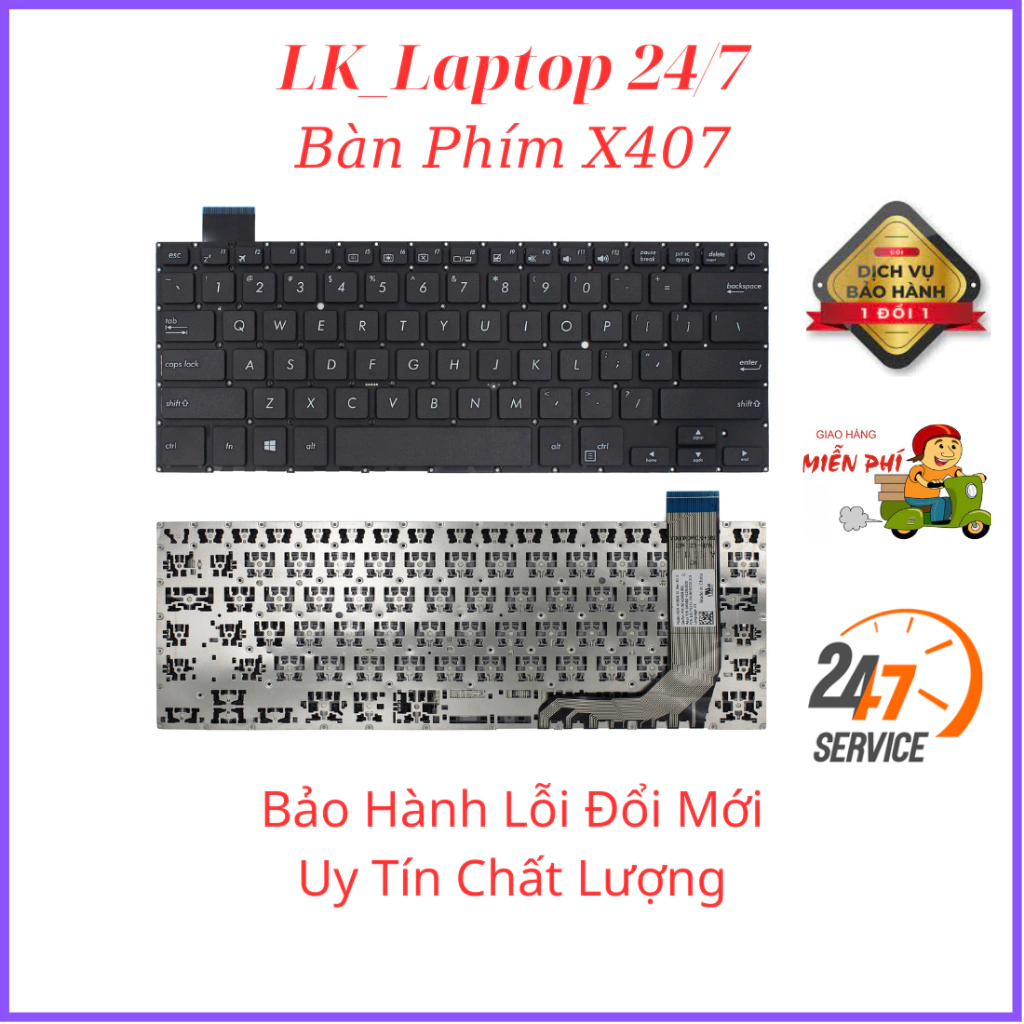 Asus X407 Vivobook X407 A407 A407M A407U X407 X407M X407U Keyboard New ...