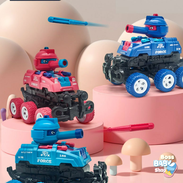 Buggy toy tank for children with inertial movement and arrow shooting ...