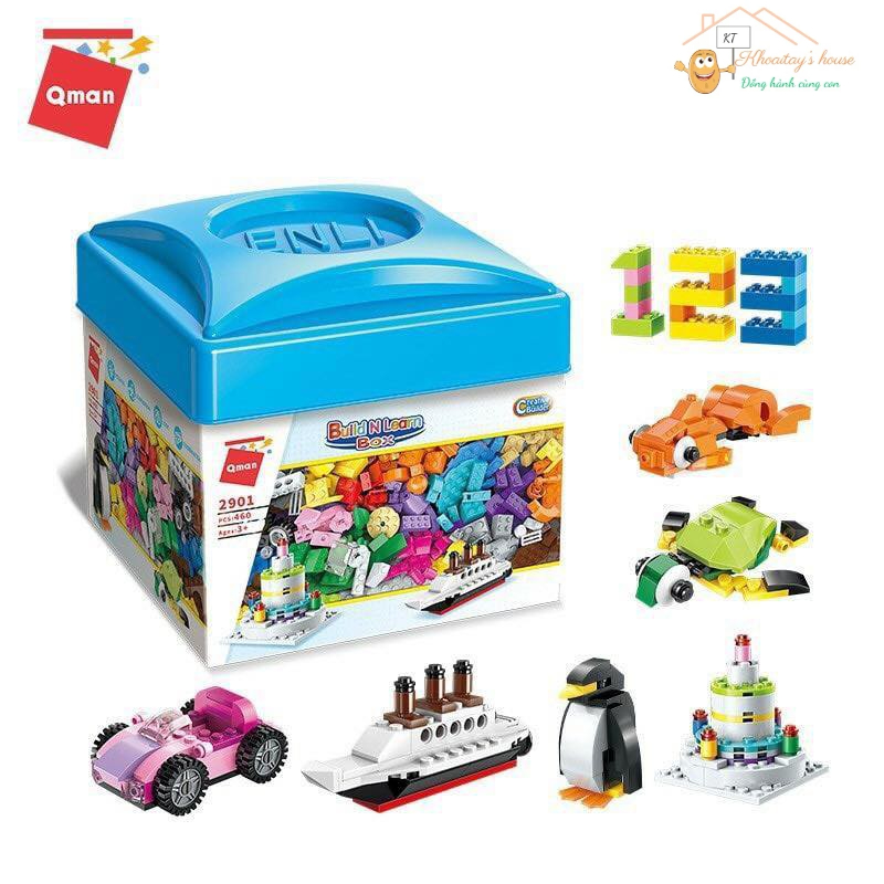 460-piece lego set (Qman 2901) | Shopee Philippines