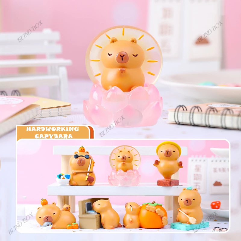 Hardworking Capybarara - BLIND BOX Toy BLIND BOX Collectible Models Of ...