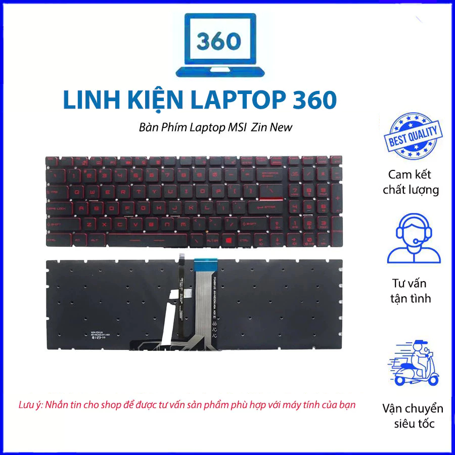 Laptop Keyboard MSI GE62 CX62 CX72 Gs62 Gs72 GS60 GS70 GV62 GT62 GT72 ...