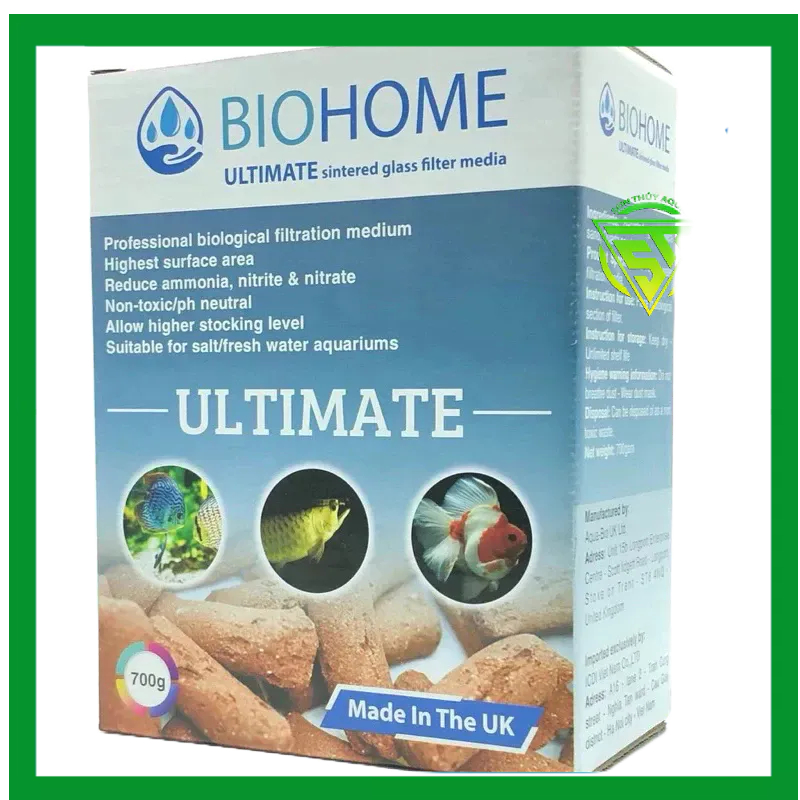 Biohome Ultimate filter material from UK 700gr box | Shopee Philippines
