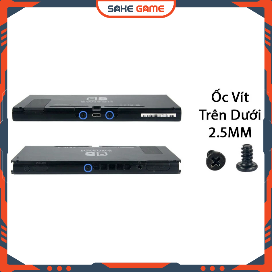 Nintendo Switch V1 V2 Upper and Lower Screws Nintendo Switch V1 V2 ...