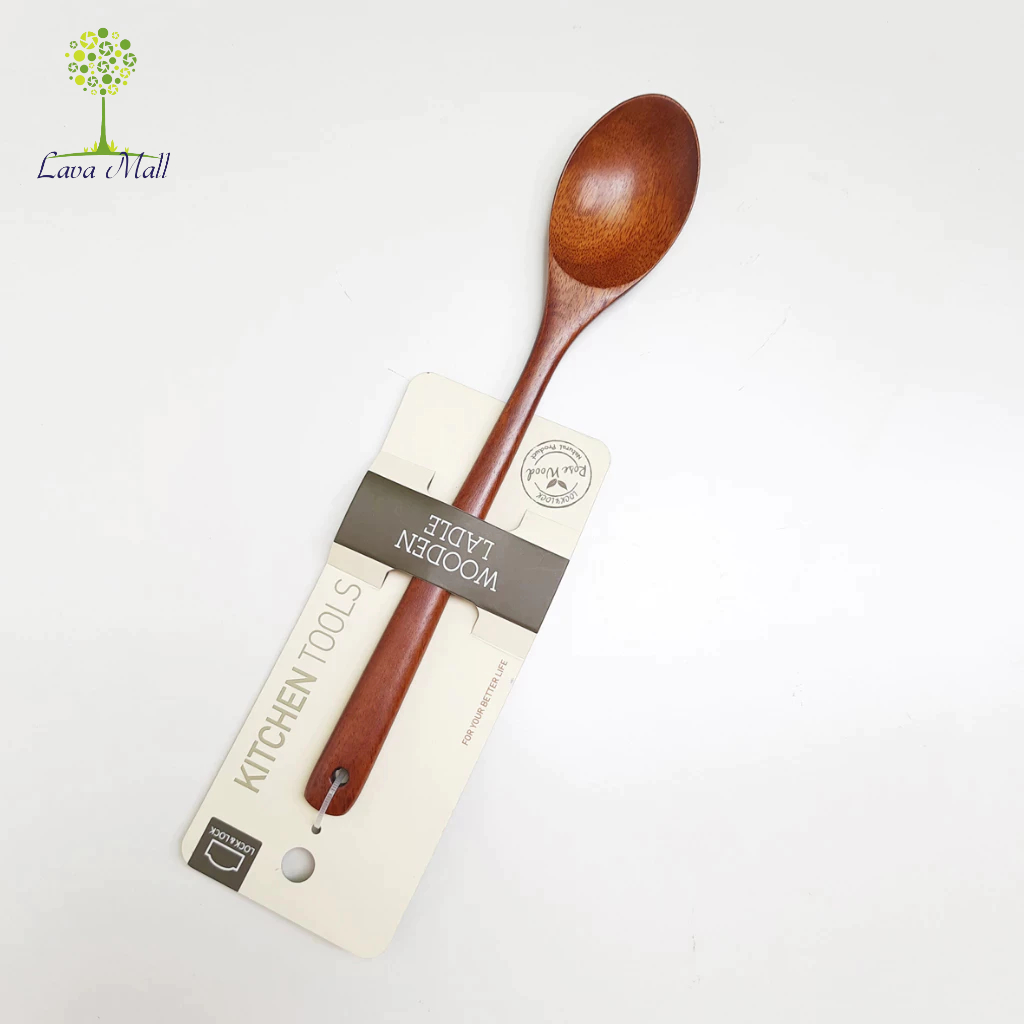 LOCK & LOCK [LocknLock] Long wooden spoon - Lock wooden spoon&Lock ...