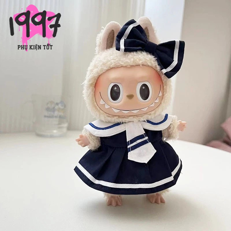 Labubu Prepy England Set 17cm 2 Piece Hand Made - Popmart | Shopee ...