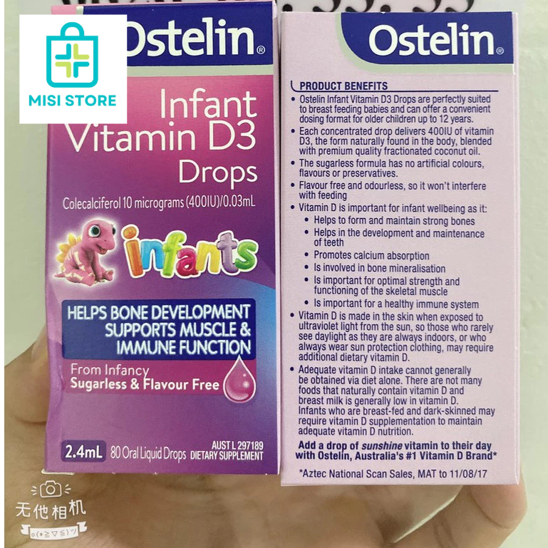 (date 2026) Ostelin Infant Drops, Vitamin D3 Drops for babies from ...