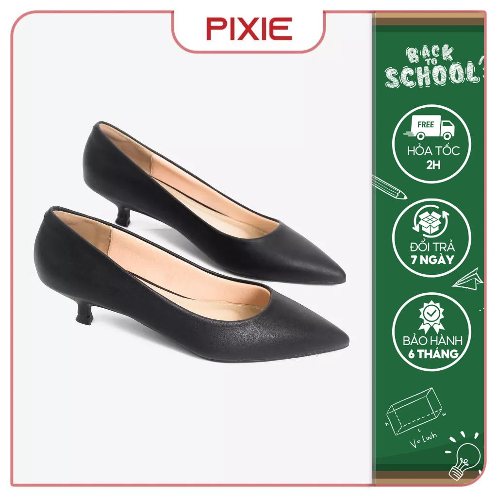 Basic Pixie X544 High Heels With Pointed Toe And Small Heel 3cm In ...
