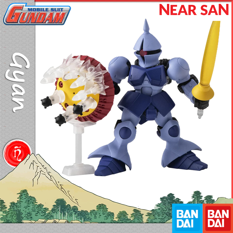 Gyan gundam gashapon model mobile suit ensemble 26 bandai gacha mse ...
