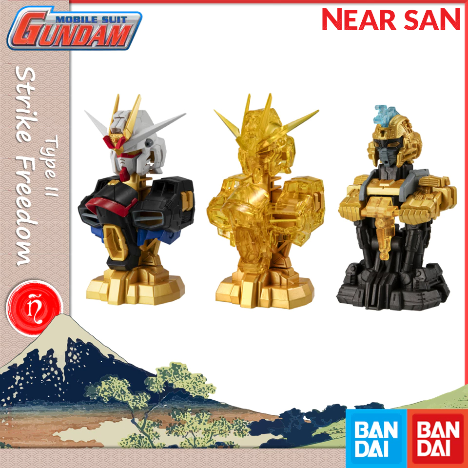 Strike freedom type ii gundam model ms mechanical bust 06 bandai led glowing mmb 6 | Shopee ...