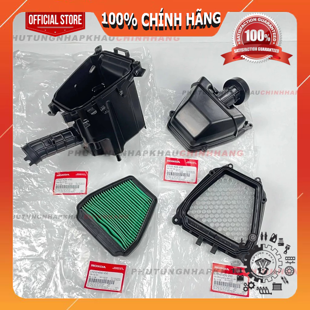 [ODDPiece] Genuine Winner X V2 V3 V4 air filter box set (exhaust set ...