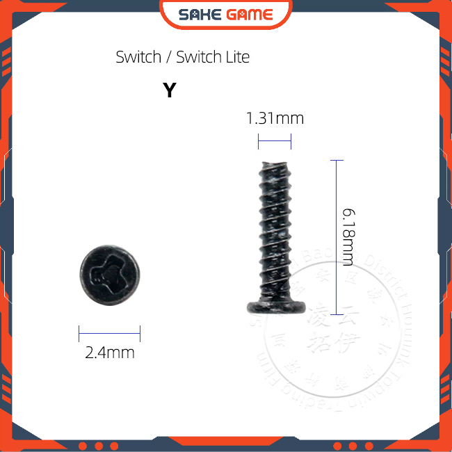 Nintendo Switch Y-shaped Screws Nintendo Switch Lite Y-shaped Screws Y ...