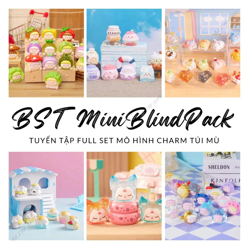 Mini BLIND PACK COLLECTION - Collect FULL SET/ FULL BOX products BLIND ...