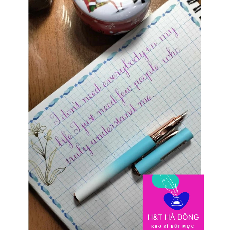 Beautiful handwriting fountain pen 820 split bamboo leaf nibs create ...