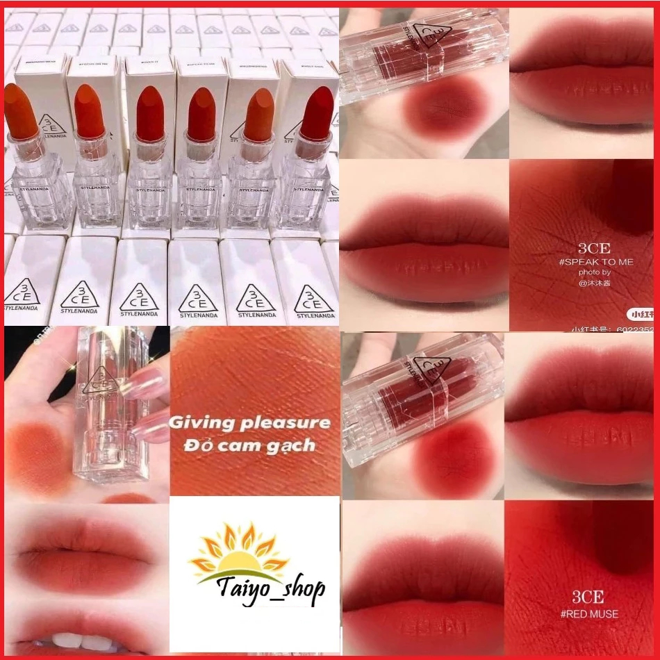 3ce SOFT MATTE LIPSTICK LIPSTICK is smooth, light on lips, good color ...